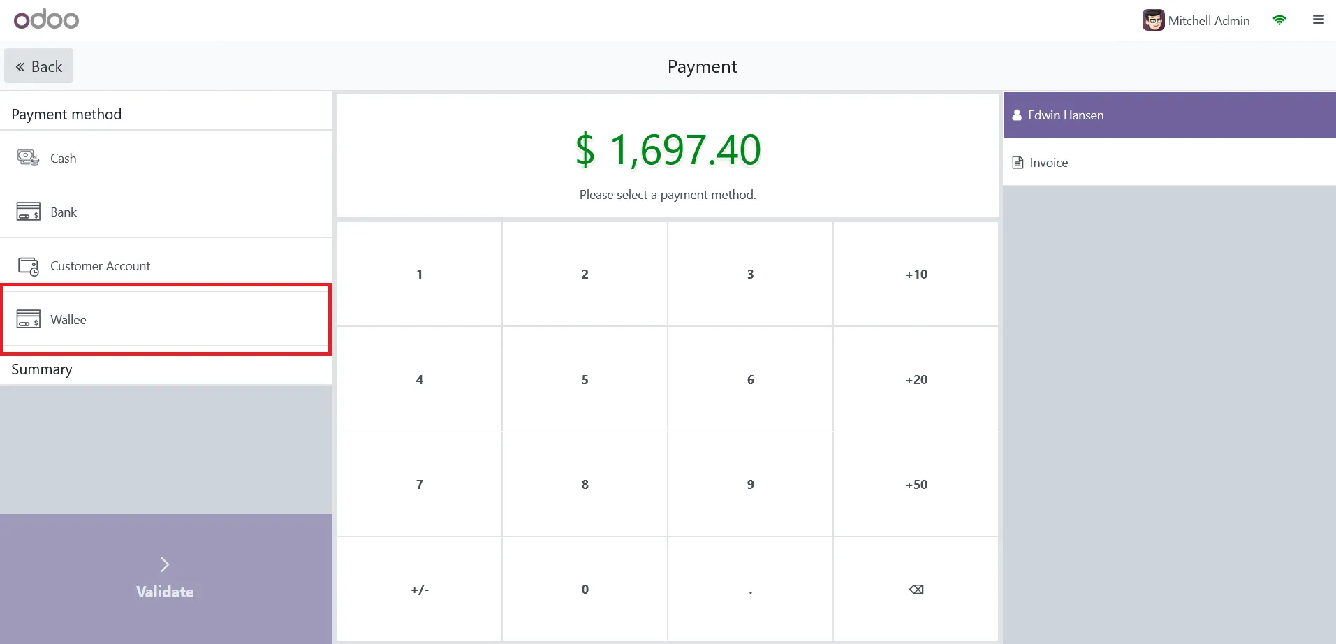 Smooth Payments with Wallee POS Payment Terminal Odoo Plugin