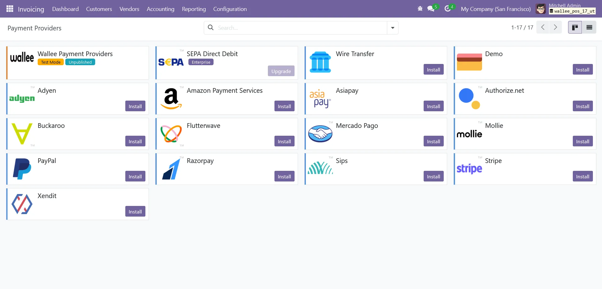 Smooth Payments with Wallee POS Payment Terminal Odoo Plugin