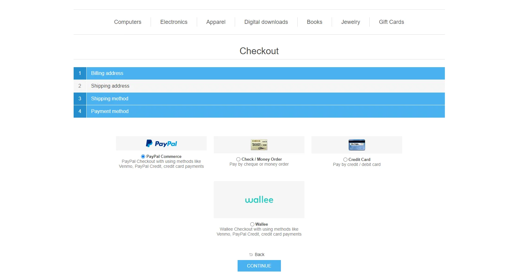 Wallee Payment Gateway Plugin for nopCommerce | PIT Solutions